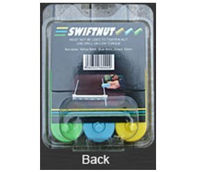 SWIFTNUT Nut-Runners Metric Mixed Pack of 3 - for 6mm, 8mm and 10mm Nu